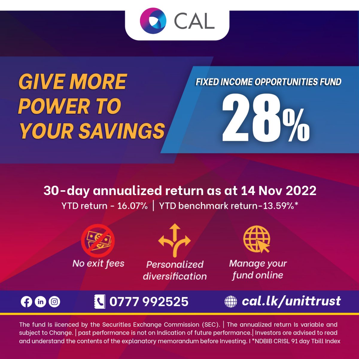 Unit Trust Funds Explained (FAQ) - CAL