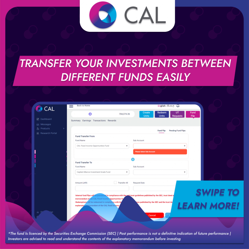 The Complete Digital Unit Trust Solution for Sri Lankans - CAL