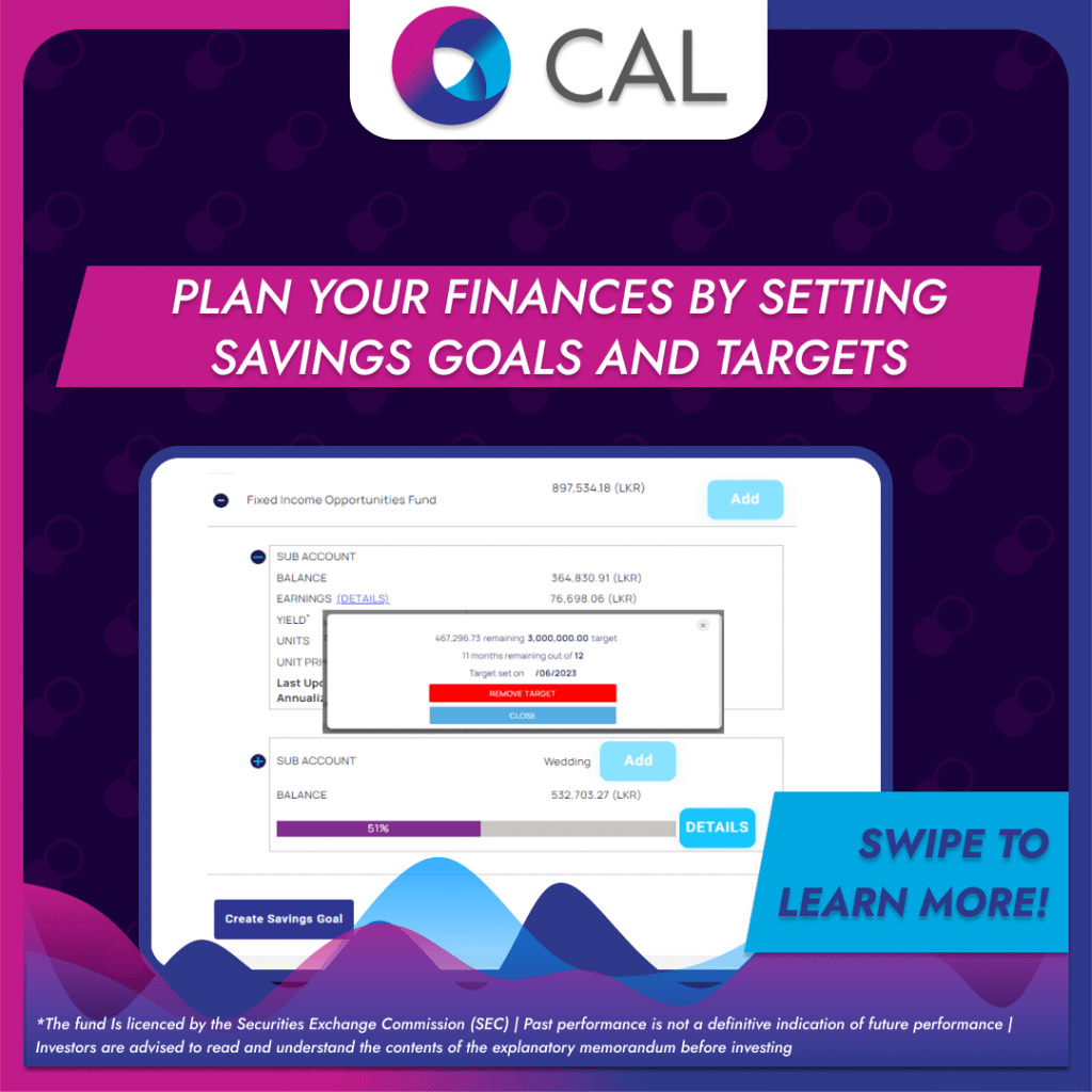 The Complete Digital Unit Trust Solution for Sri Lankans - CAL