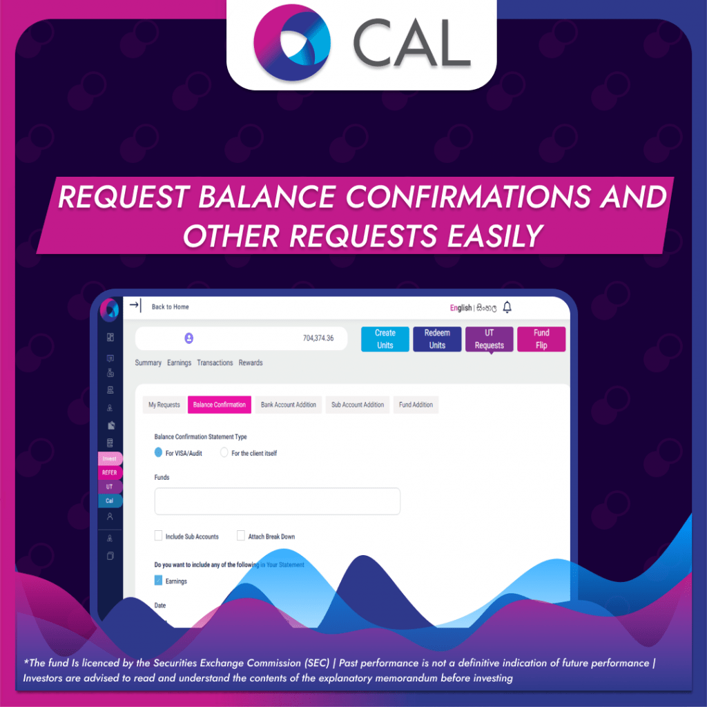 The Complete Digital Unit Trust Solution for Sri Lankans - CAL