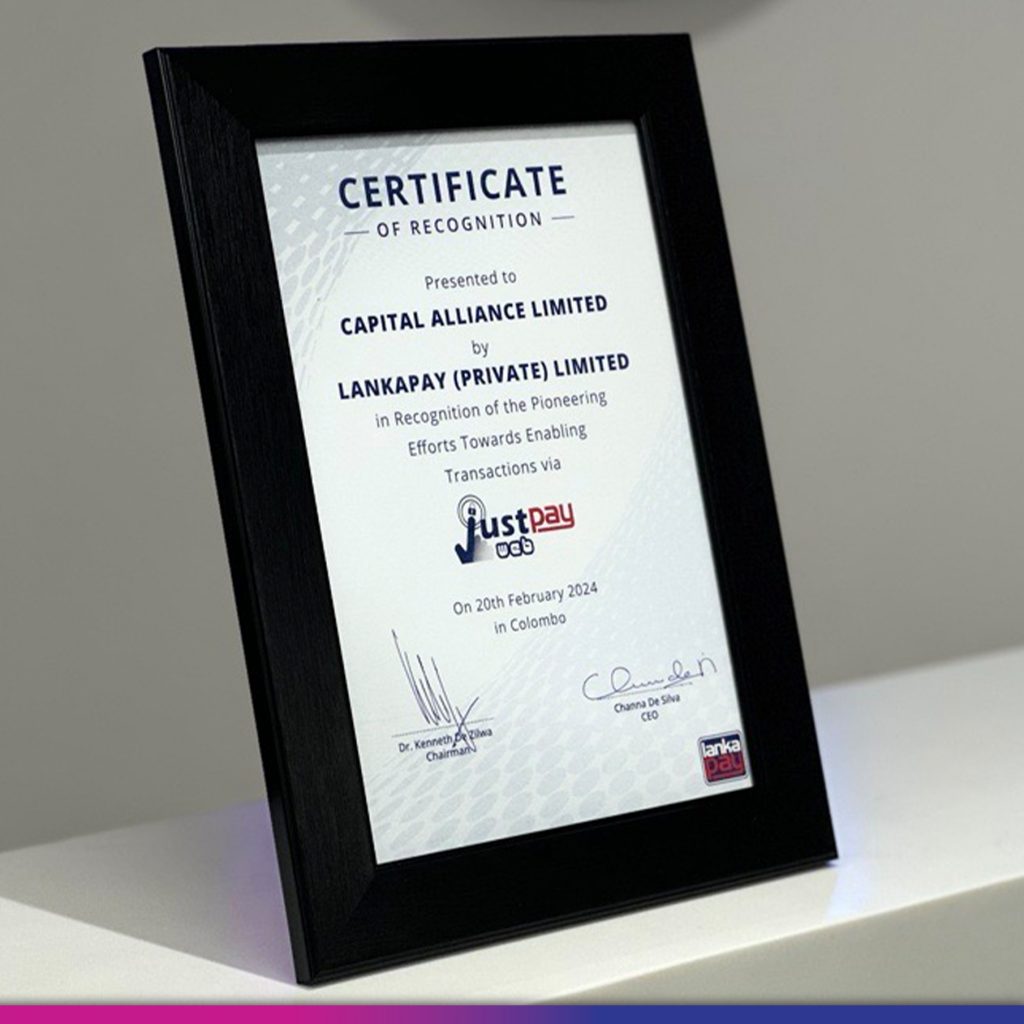 CAL Recognized as First Investment Bank for JustPay Web Integration - CAL