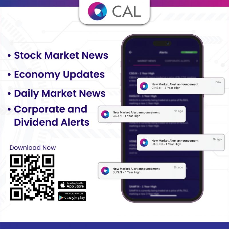 CAL Online One App for All Market Updates - CAL