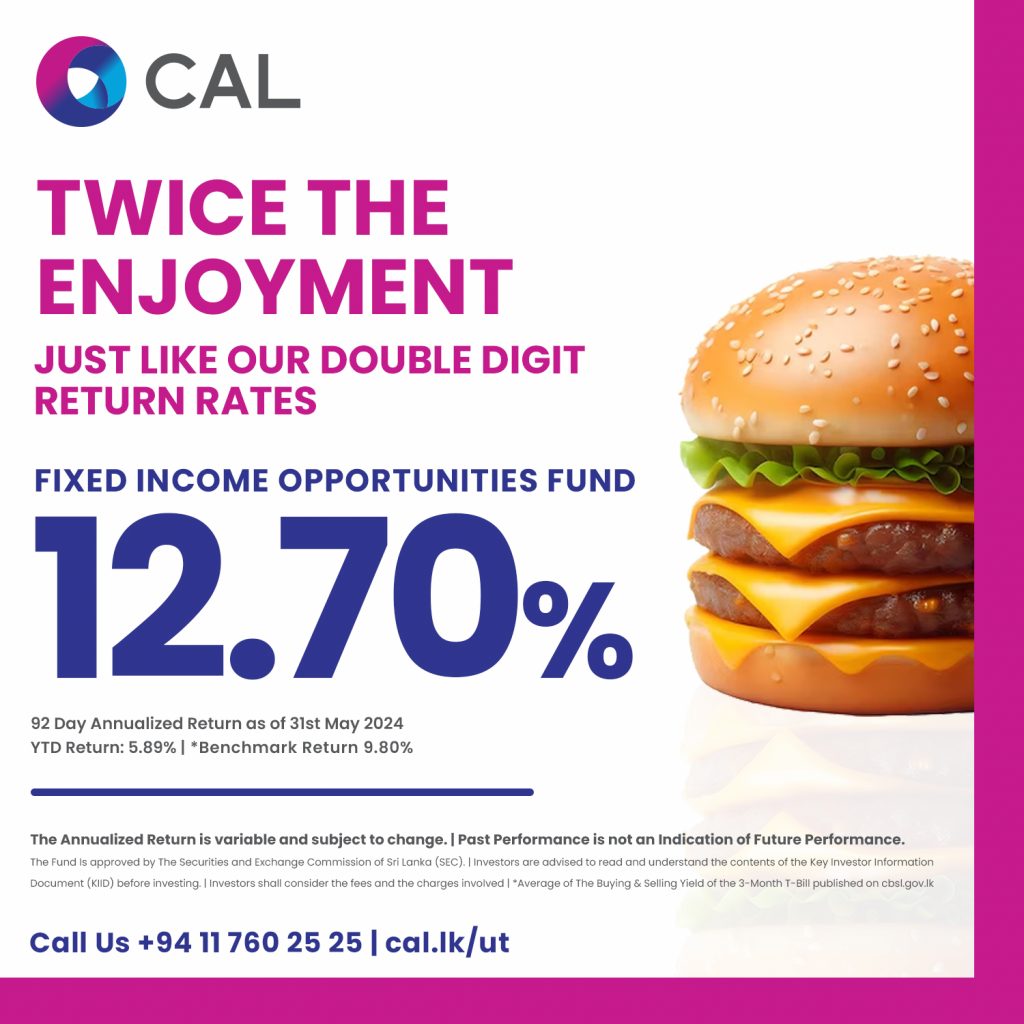 CAL Unit Trust Now Offer you Double Digit Return Rates - CAL